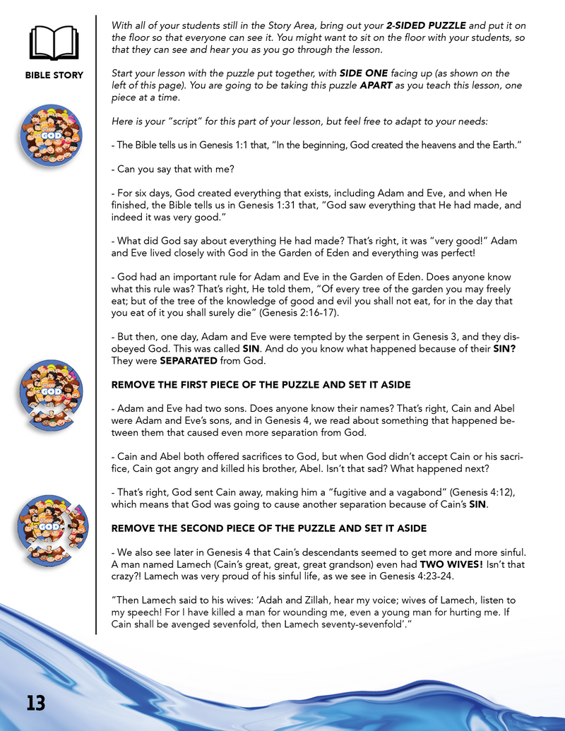 Flood - Teacher's Manual (PRESCHOOL/Ages 3-4) – ApologeticsPress