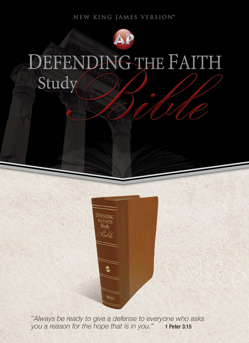 Defending the Faith Study Bible (Italian Duotone Brown) – ApologeticsPress