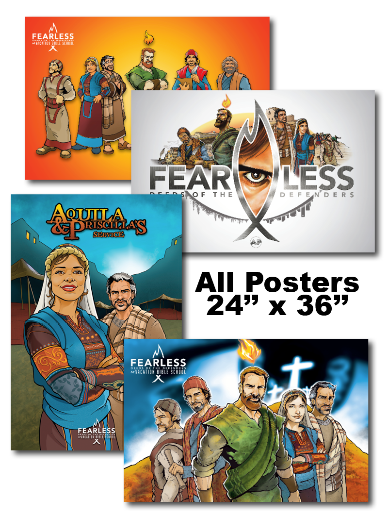 Fearless - Decoration Poster Package – ApologeticsPress