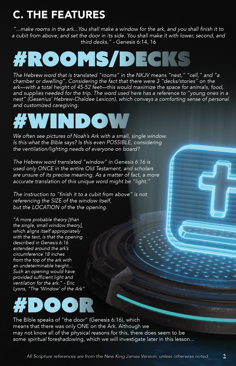 Flood - TEEN Workbook Packet (7-12th Grade) – ApologeticsPress