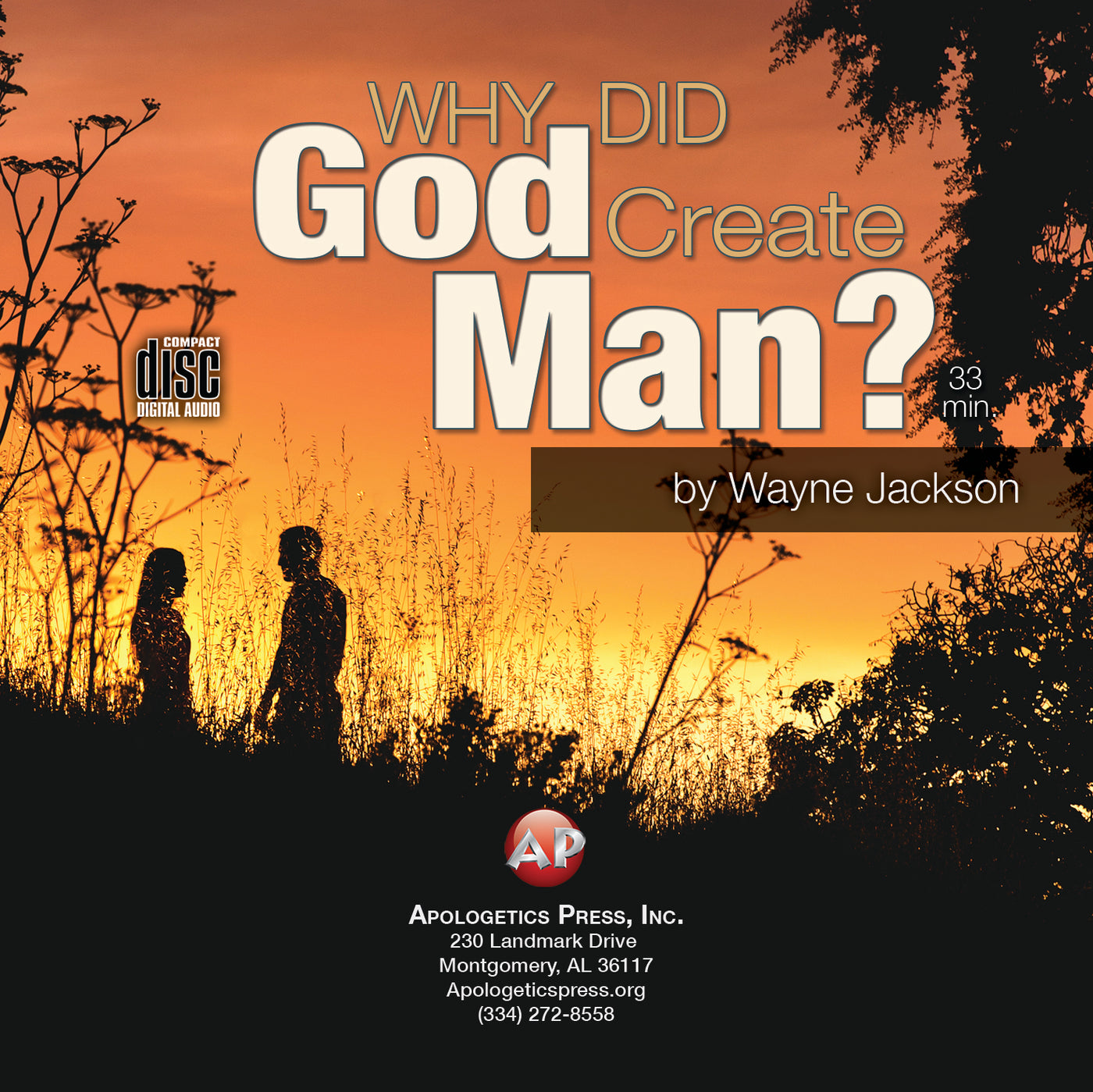 Why Did God Create Man? [Audio Download] – ApologeticsPress